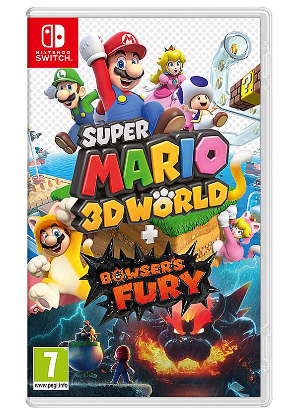 Nintendo Switch Super Mario 3D World Bowser 7 Freemans